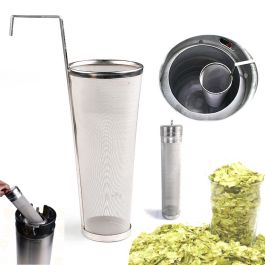 300 Micron Stainless Keg Dry Hopper Filter＋ hop Spider Home Brew
